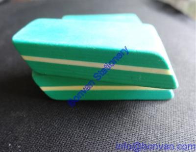 China three layes beveled office eraser,office rubber eraser for sale