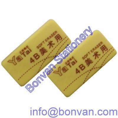 China art 4B eraser,office art use soft 4B eraser,4B rubber eraser for sale