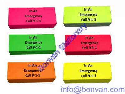China promotional eraser set,assorted color promotional eraser for gift use for sale