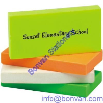 China Rectangular eraser,Rectangular gift eraser, logo branded gift eraser for sale