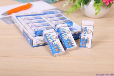 China hot selling paper wrapped office stationery eraser,stationary eraser for sale