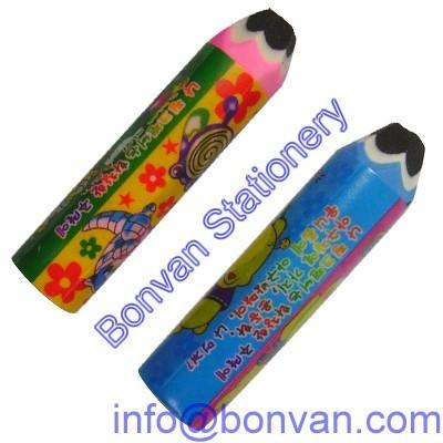 China scented kids eraser,kids pencil eraser,pencil shape eraser,scented erasers for sale