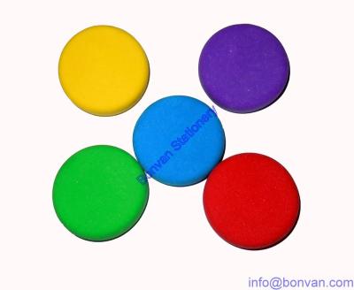 China around shape eraser,round gift promotional eraser, advertising round eraser for sale