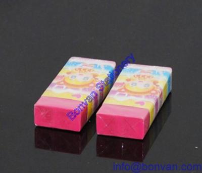 China hot selling eraser, branded school eraser,non toxic eraser,pass En71,Lhama for sale