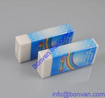 China non toxic pencil eraser,safety pencil eraser,white pencil eraser for sale