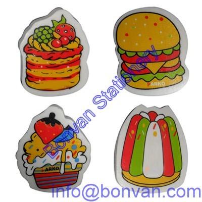 China cake eraser,cake shape eraser, cake printed eraser, kids cake promotional eraser for sale