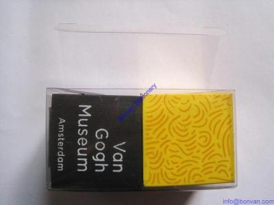 China gift box eraser set,clear pp box packed eraser,box packed gift eraser for sale