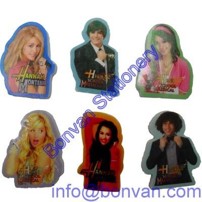 China heat transfer printing eraser, full color printed gift eraser,promotional use for sale