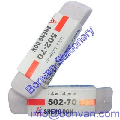 China Low price ink eraser, ball pen ink eraser, sandy eraser for sale