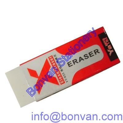 China white office pencil,office rubber eraser for company branding,branded office eraser for sale