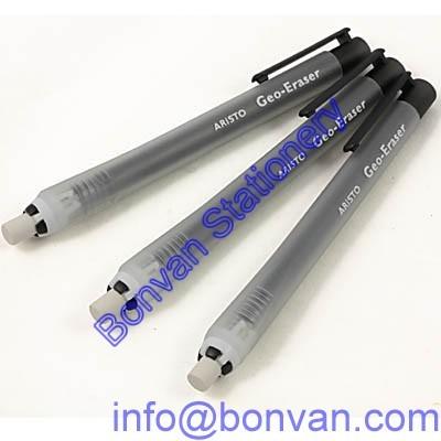 China retractable eraser,retractable eraser pen, advertising eraser pen for sale