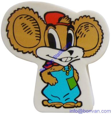 China plastic cartoon eraser,plastic rubber eraser,customized cartoon eraser for sale