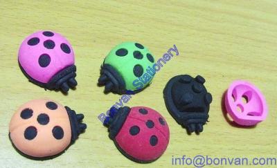 China 3D insect eraser, kids gift 3D insect eraser, promotional insect eraser for sale