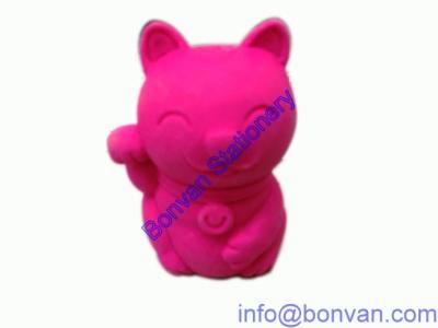 China customized 3d eraser, personalized 3D eraser, in custom shape for sale
