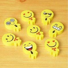 China Smiley face eraser, cute cartoon eraser,nice gift for children for sale
