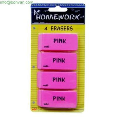China Duck shaped eraser Cartoon eraser,Promotional White Rubber Eraser for sale