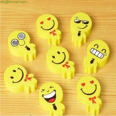 China Customized Printing TPR PVC Student's pencil eraser,kids eraser for sale