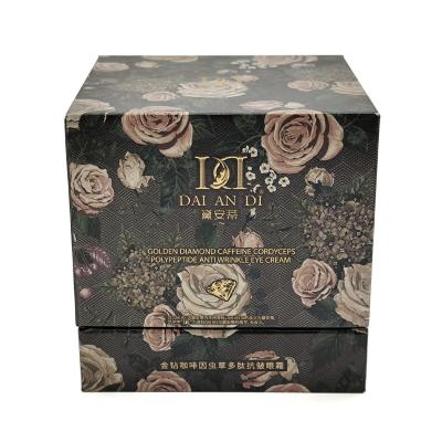 China Free sample luxury skincare rigid packaging box custom inserts cardboard box for skincare perfume candle jars for sale