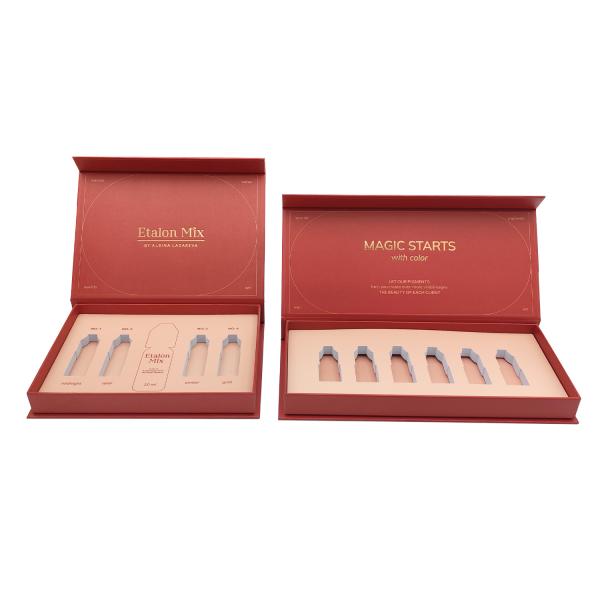 Quality Custom Handmade Paper Gift Packaging Boxes For Cosmetics And Makeup Tools for sale