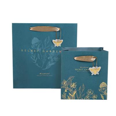 Cina Bottega di gioielleria su misura Borse regalo in carta Bianco Nero Marrone Verde Con manici in vendita