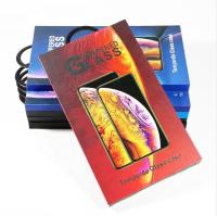 China OEM CMYK Paper Electronics Packaging Box For Phone Screen Protector Customized for sale