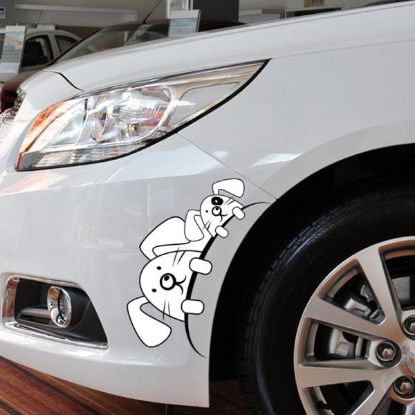 Quality Heat Stretchable Custom Die Cut Sticker Waterproof Transparent Bumper Window Car for sale