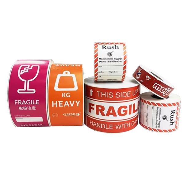 Quality Cosmetic Adhesive Sticker Label Roll Bottle Packaging Label Custom Printed Logo for sale