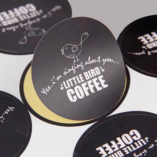 Quality Cosmetic Adhesive Sticker Label Roll Bottle Packaging Label Custom Printed Logo for sale
