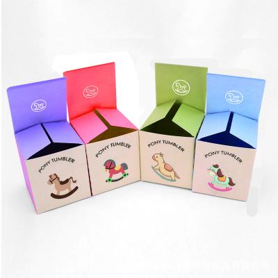 중국 350g 카드보드 아이 인형 장난감 포장 종이 상자 어린이 날 선물에 맞춤 판매용