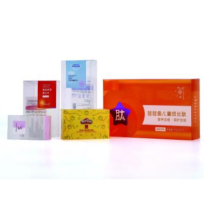 중국 쇼핑몰 슈퍼마켓 상점용 OEM PP PET PVC 생분해성 플라스틱 포장 상자 판매용
