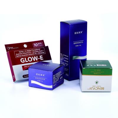 중국 손톱 연유 액세서리용 카드보드 종이 화장품 포장 상자 판매용