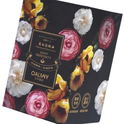 Cina Scatola per la cura della pelle personalizzata Luxury Black Rigid Cardboard Packaging con coperchio magnetico Eco-friendly in vendita