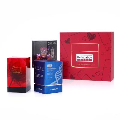 Cina Perfume Skincare Cartone di carta pieghevole Cosmetici di lusso Makeup Gift Packaging Box in vendita