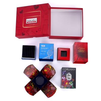 Cina Perfume Skincare Cartone di carta pieghevole Cosmetici di lusso Makeup Gift Packaging Box in vendita