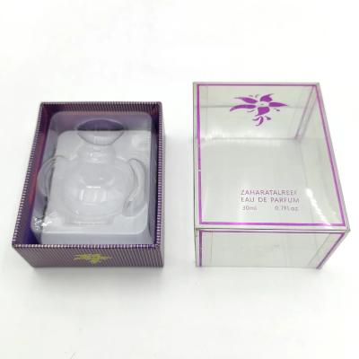 중국 고품질 향수 상자 종이 사용자 지정 로고 인쇄 상자 뚜?? 및 기본 카튼 포장 판매용