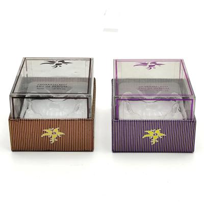 중국 고품질 향수 상자 종이 사용자 지정 로고 인쇄 상자 뚜?? 및 기본 카튼 포장 판매용