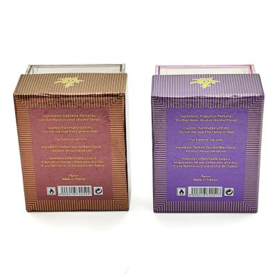 중국 고품질 향수 상자 종이 사용자 지정 로고 인쇄 상자 뚜?? 및 기본 카튼 포장 판매용