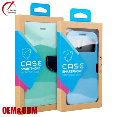China Custom Printed Paper Box for Phone Case with Full CMYK Colors Printing and Glossy Lamination 171x95x16 mm for sale