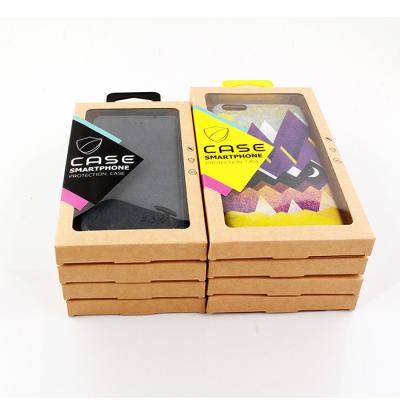 China Custom Logo Print High Quality Phone Case Box with PVC Insert 171x95x16 mm Packaging Box for sale
