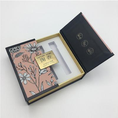 China Custom Perfume Bottle Box with Insert for 30ml 50ml 100ml Bottles - Recycled Materials and Custom Size Accepted for sale
