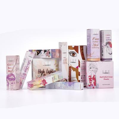 China Custom Cosmetics Packaging Box 100% Manufacturer MOQ 1000Pcs Skin Care Gift Box for sale