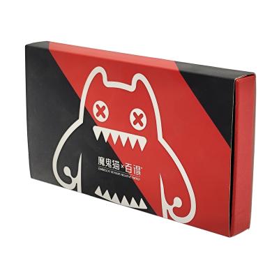 Китай Коробка для ящиков индивидуального размера с матовым ламинированием, лакированием и тиснением для косметической упаковки продается