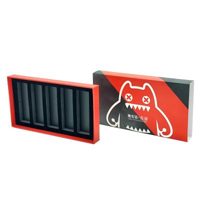 Китай Коробка для ящиков индивидуального размера с матовым ламинированием, лакированием и тиснением для косметической упаковки продается