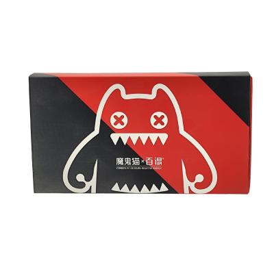 Китай Коробка для ящиков индивидуального размера с матовым ламинированием, лакированием и тиснением для косметической упаковки продается