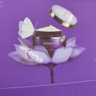 Cina Scatola di imballaggio per maschere facciali di carta d'arte di lusso personalizzata con stampa a colpo e disegno cuboide in vendita