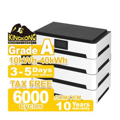 China Casca de metal Íon de lítio 51.2V Sistema de armazenamento de bateria de energia solar para uso doméstico comercial 10kwh à venda