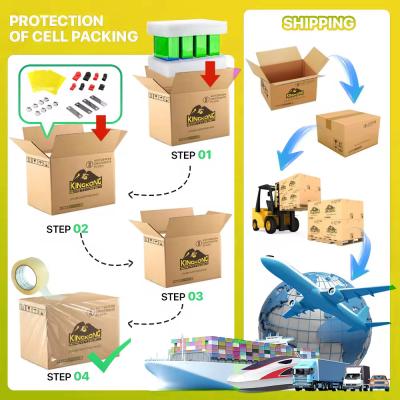 China 25-340Ah OEM Grade A 3.2V Lifepo4 Prismatic Battery Cells For Solar Energy System for sale