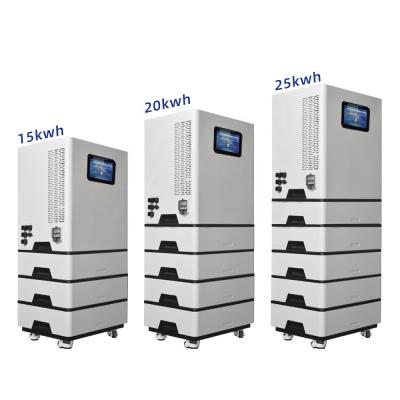 China Hybridnetzverbindung Stapel-Smart-Energiespeicherbatterie 10kw 15kw 20kw 30kw 35kw zu verkaufen