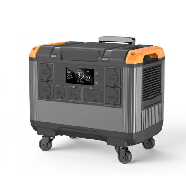 Quality LiFePO4 Battery EU 230V Home UPS 3000W Solar Generator For Camping And Emergency for sale