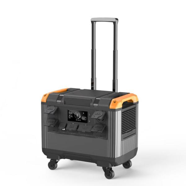 Quality LiFePO4 Battery EU 230V Home UPS 3000W Solar Generator For Camping And Emergency for sale